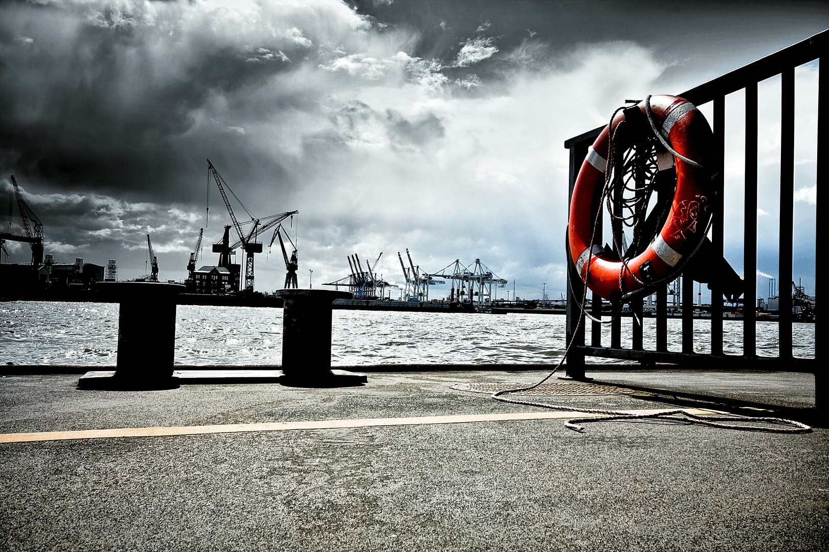 Raue See Foto & Bild | hamburg, hafen, natur Bilder auf fotocommunity