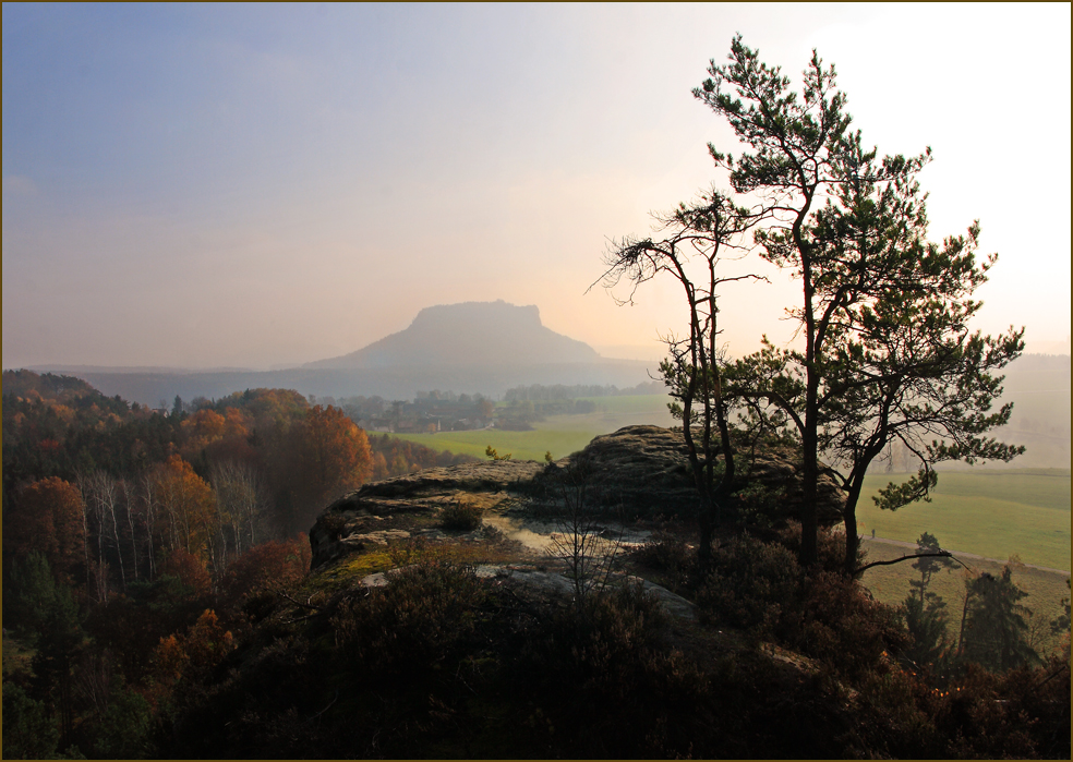 Rauenstein Foto & Bild | landschaft, sandstein, lilienstein Bilder auf ...