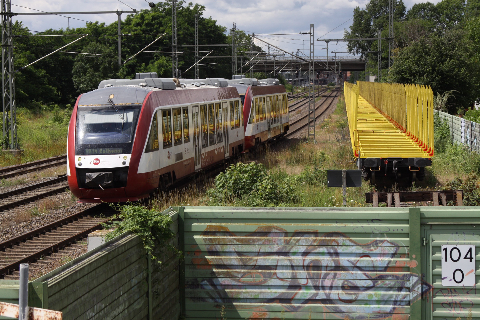 RB34 der HANS fährt aus Stendal aus Foto & Bild | eisenbahn, privatbahn ...