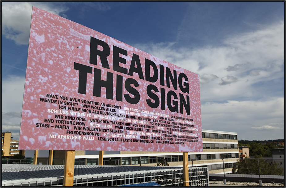 Reading this Sign Foto & Bild | kunstfotografie & kultur, gemälde ...