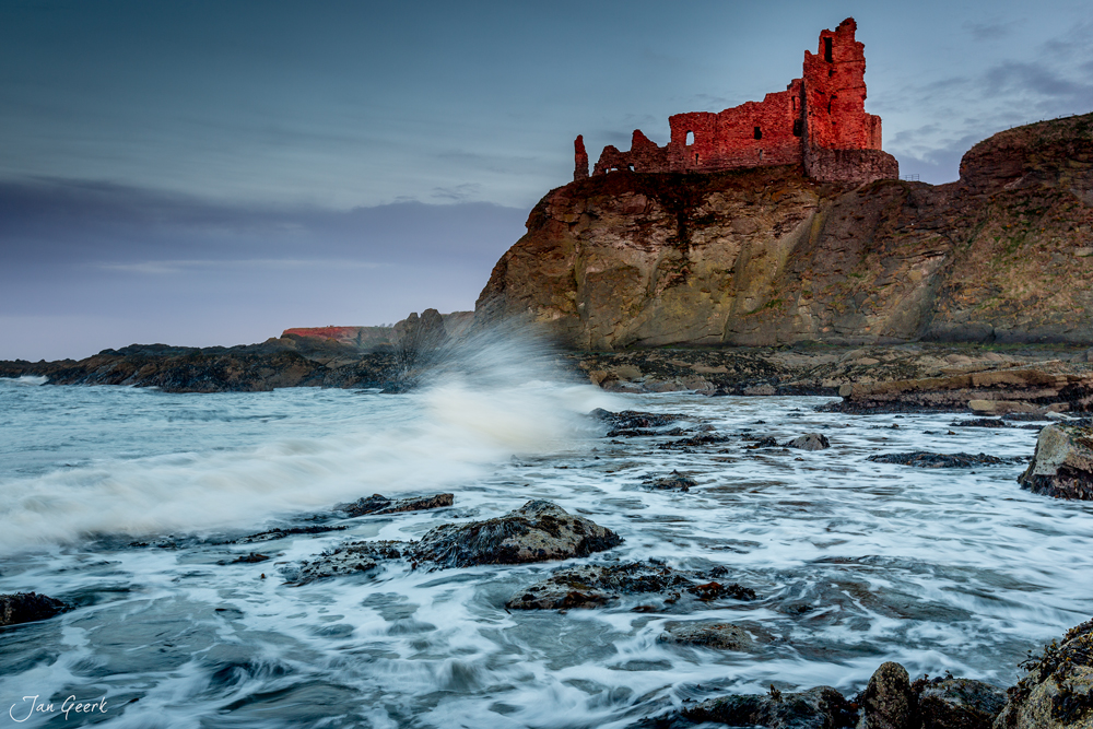 Red Castle Foto & Bild | europe, united kingdom & ireland, scotland ...