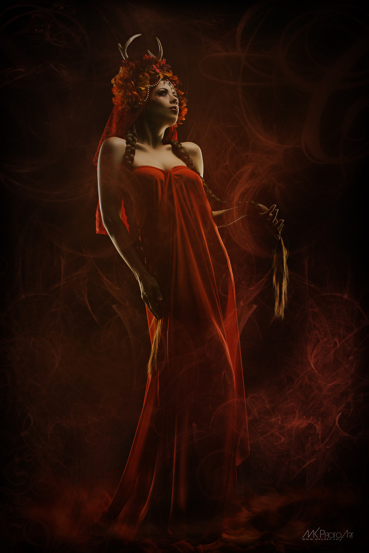 RED GODDESS Foto & Bild | fotomontage, fantasy mystery, digiart Bilder ...