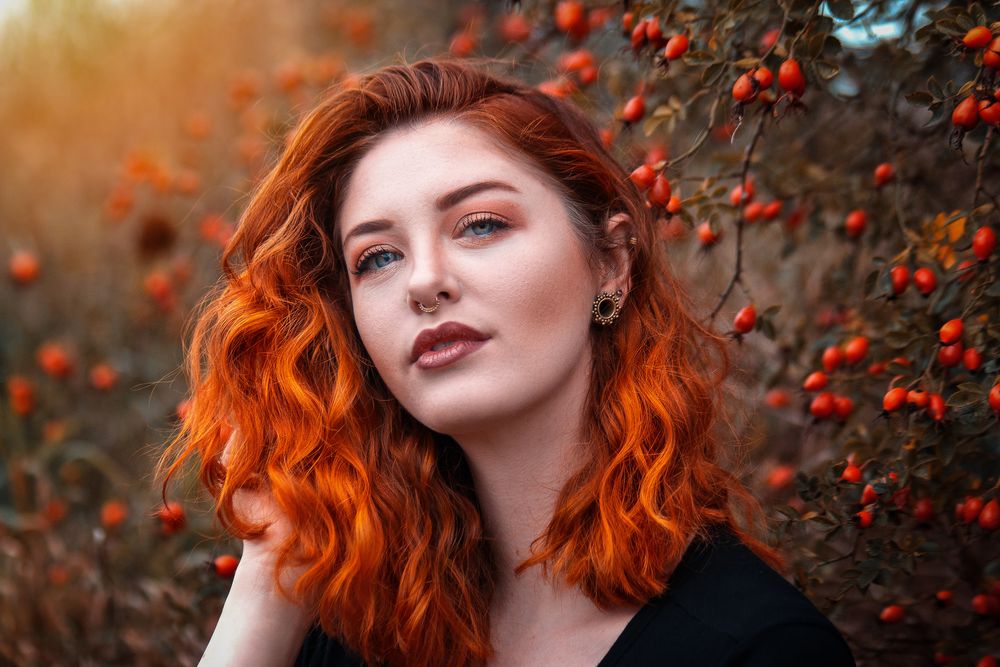 red hair love Foto & Bild | portrait, portrait frauen, outdoor Bilder ...
