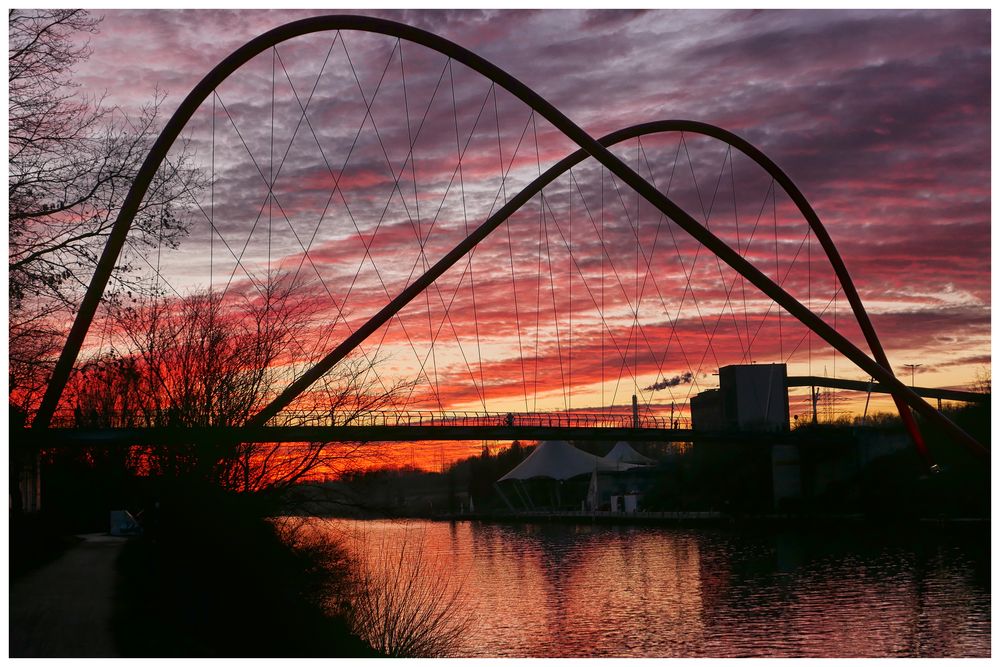 red hour Foto & Bild | deutschland, europe, nordrhein- westfalen Bilder ...