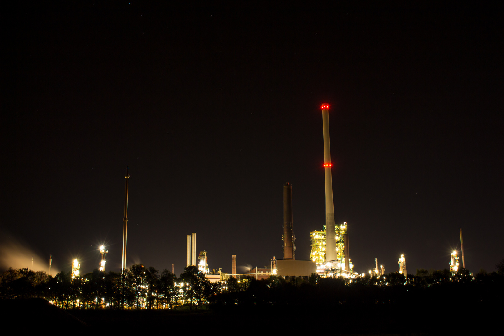 Refinery Emsland in Lingen Foto & Bild | fotos, night, spezial Bilder ...