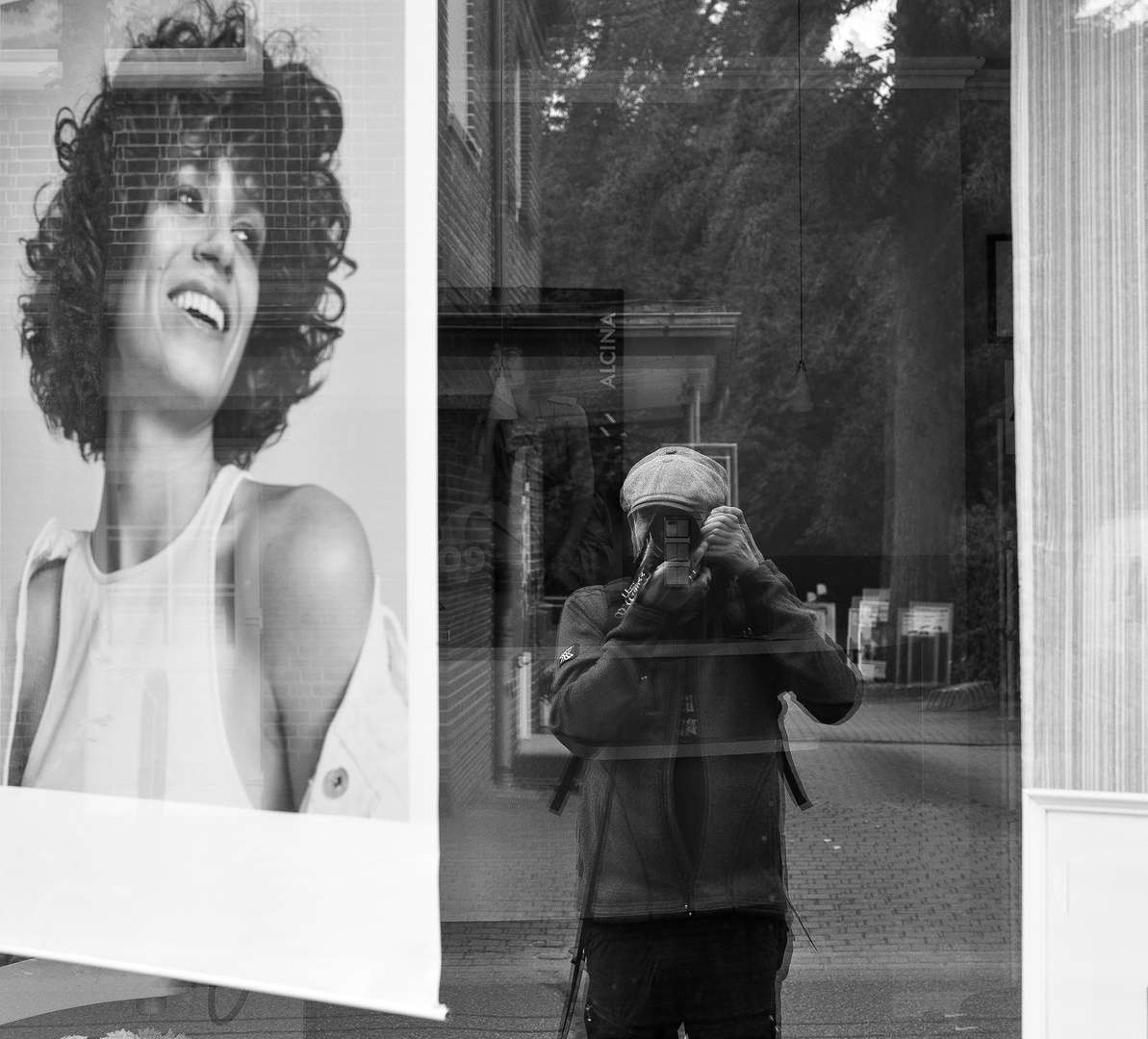 Reflexe Foto & Bild | streetfotografie mit menschen, fotokunst, monochrome fine art Bilder auf ...
