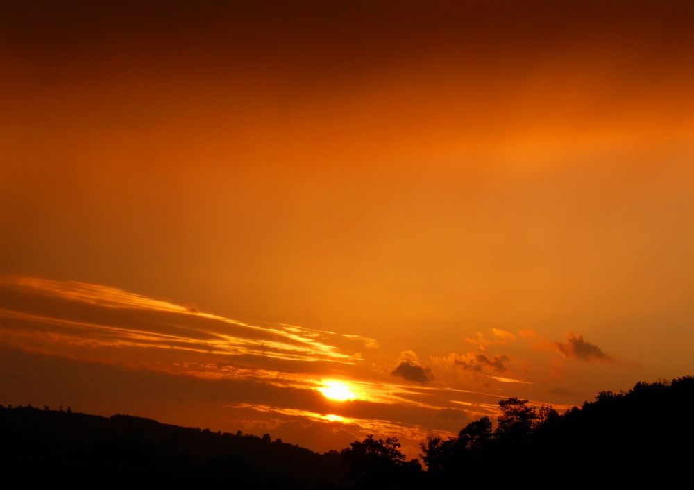 Regen ade - Sonne ade Foto & Bild | stillleben, sonnenuntergänge ...