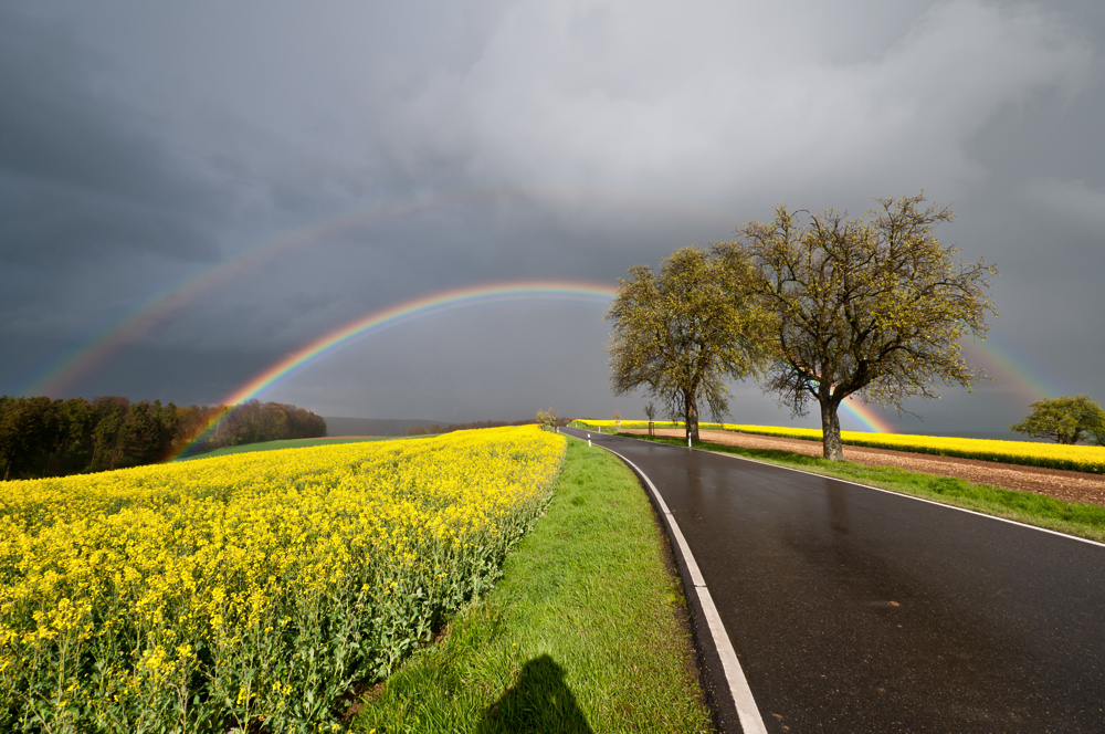 Regenbogen Foto & Bild | regenbögen, wetter, landschaften Bilder auf fotocommunity