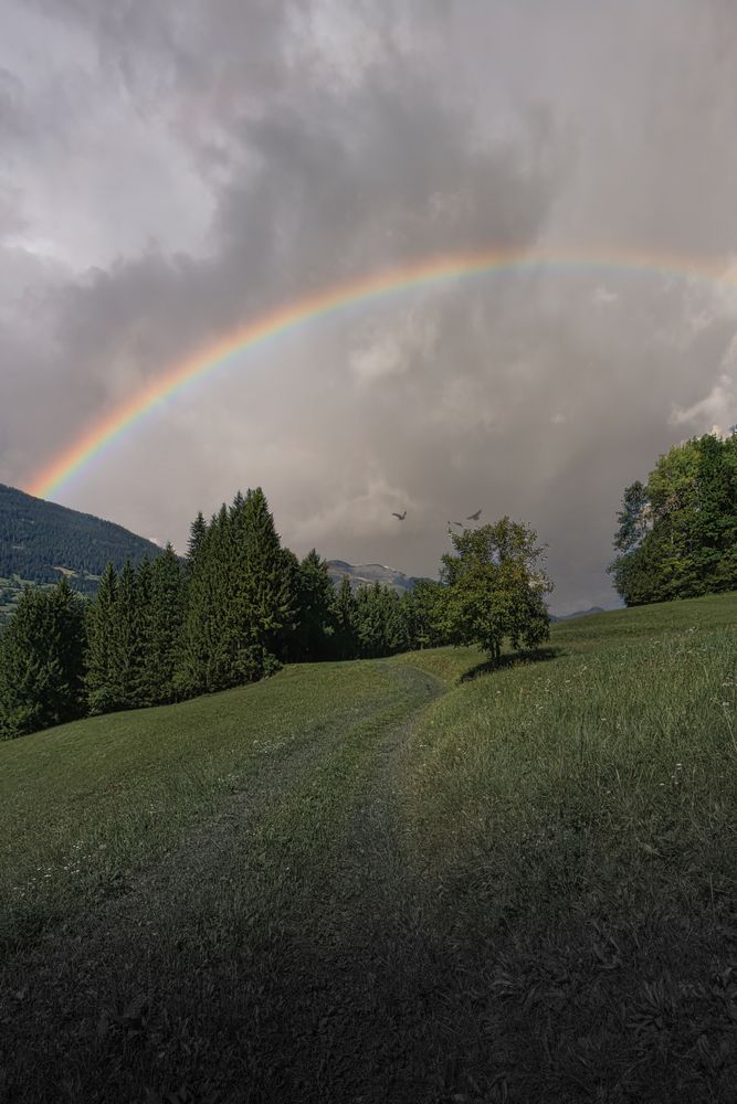 Regenbogen Foto & Bild | fotomontage, landschaften, natur Bilder auf fotocommunity