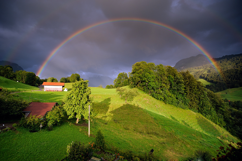 Regenbogen Foto & Bild | regenbögen, wetter, natur Bilder auf fotocommunity