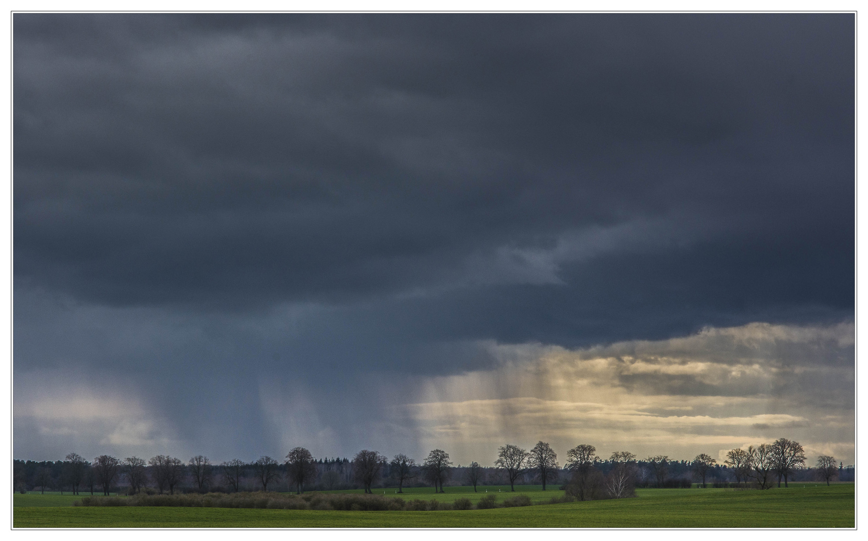 Regenfront Foto & Bild | landschaft, jahreszeiten, frühling Bilder auf ...