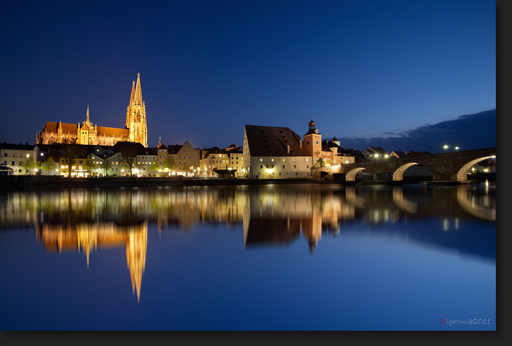 Regensburg Stadtportal Foto & Bild | world, nacht, nachtaufnahme Bilder auf fotocommunity