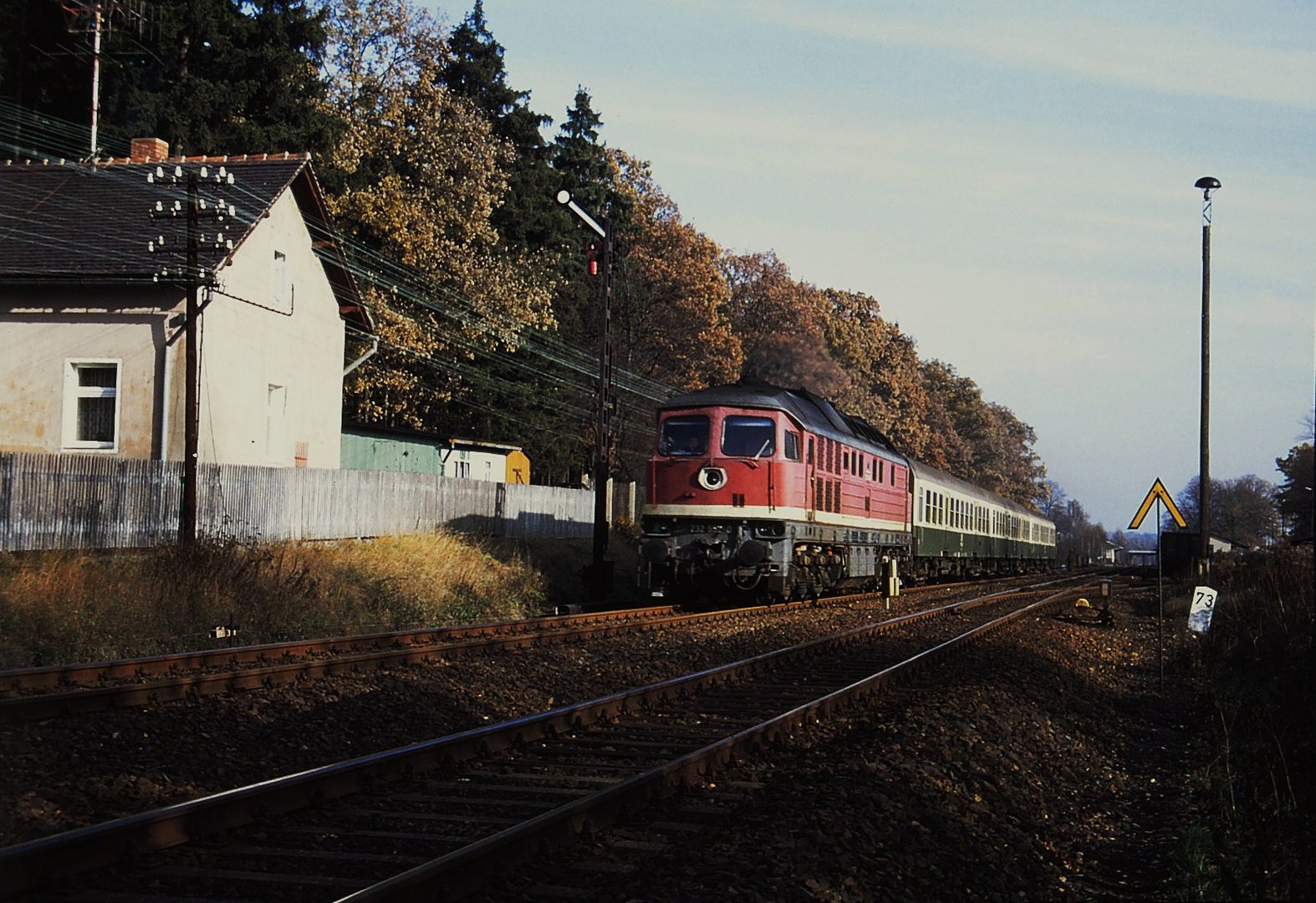 Reichsbahn im Herbst Foto & Bild | historische eisenbahnen, dr (ddr ...