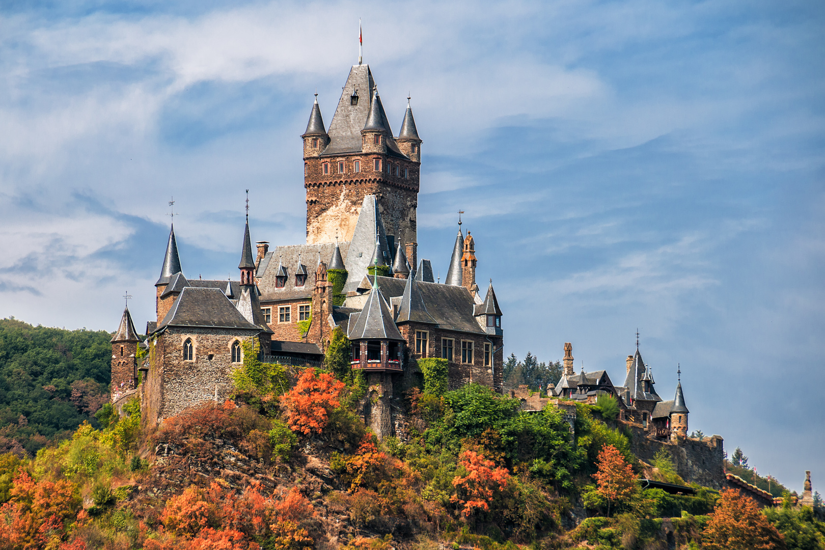 Reichsburg Cochem 2a Foto & Bild | architektur, deutschland, europe ...