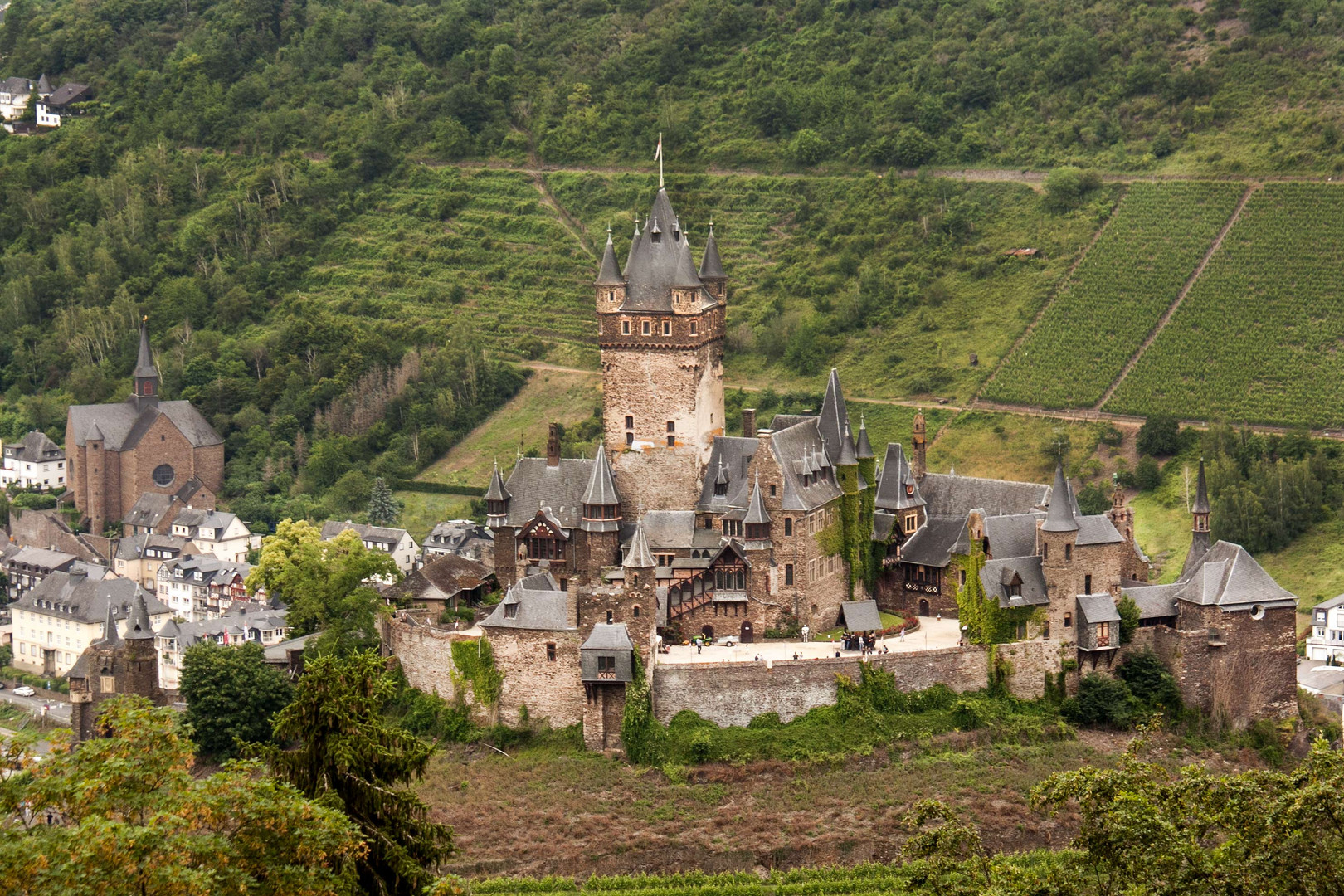 Reichsburg Cochem Foto & Bild | world, deutschland, europe Bilder auf ...