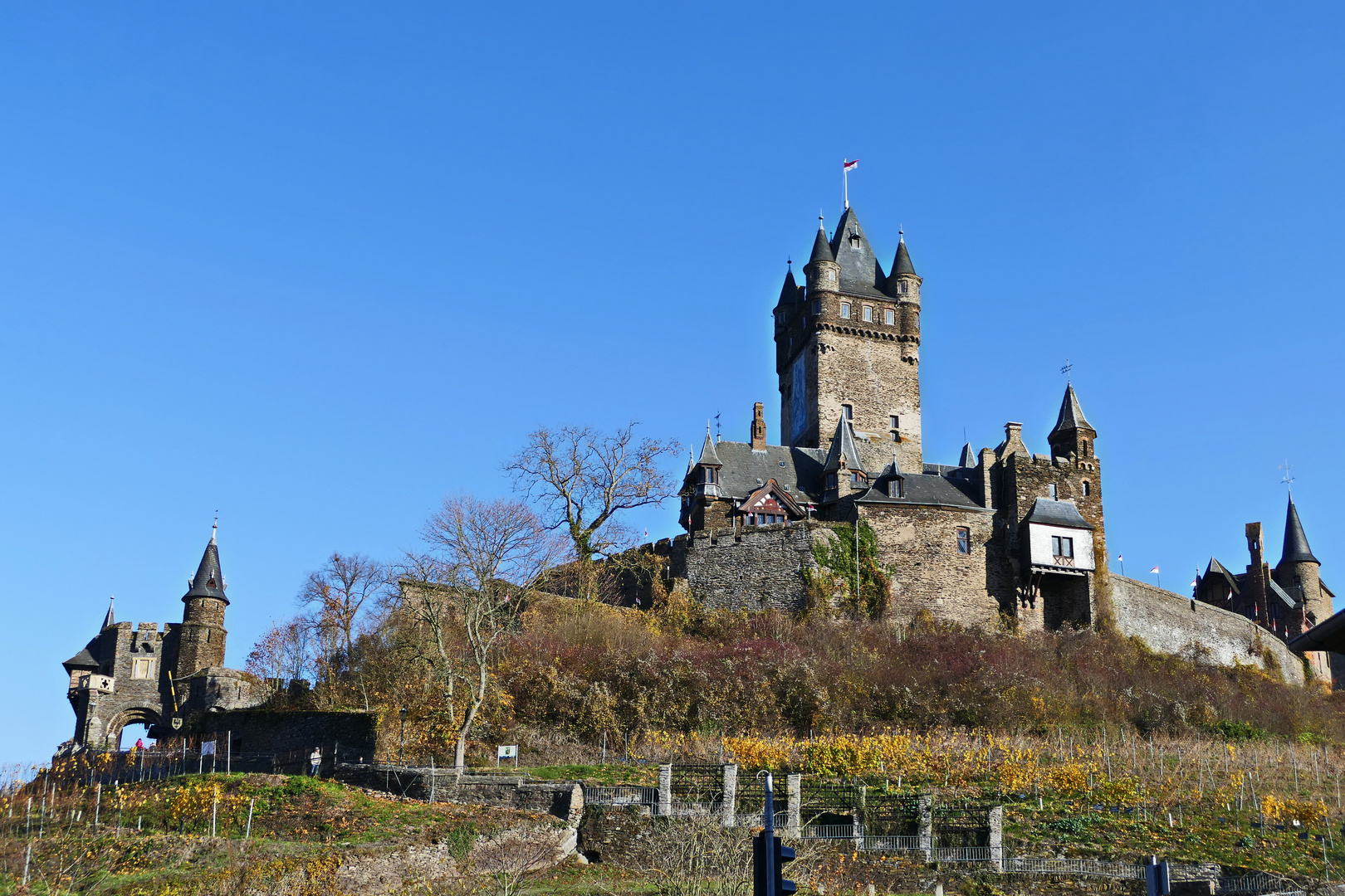 Reichsburg Cochem Foto & Bild | natur, burg, landschaft Bilder auf ...