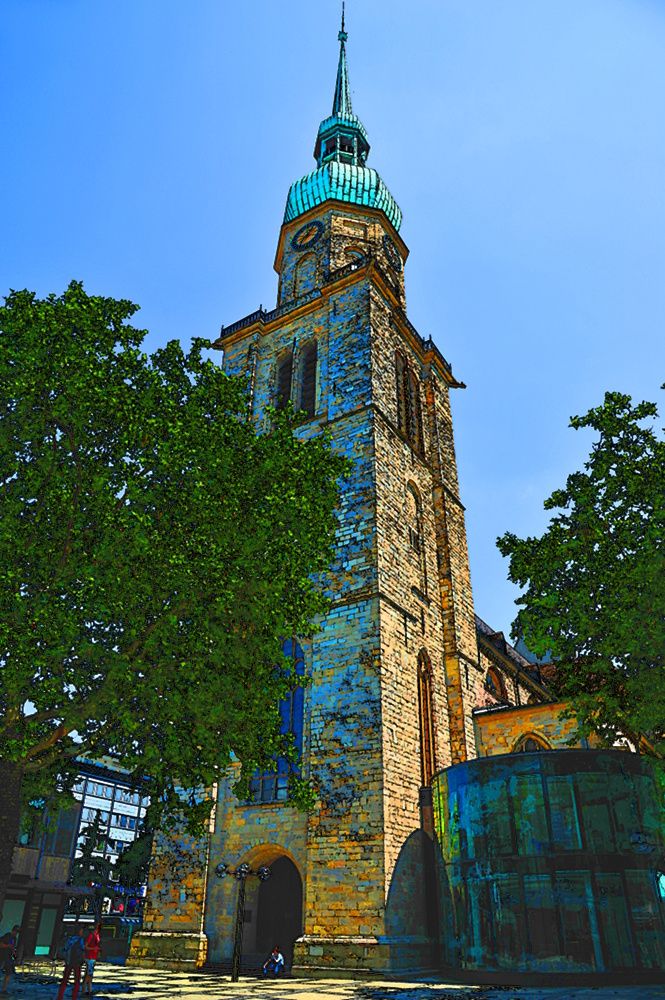 Reinoldikirche Foto & Bild | abstraktes, strukturen, architektur Bilder ...