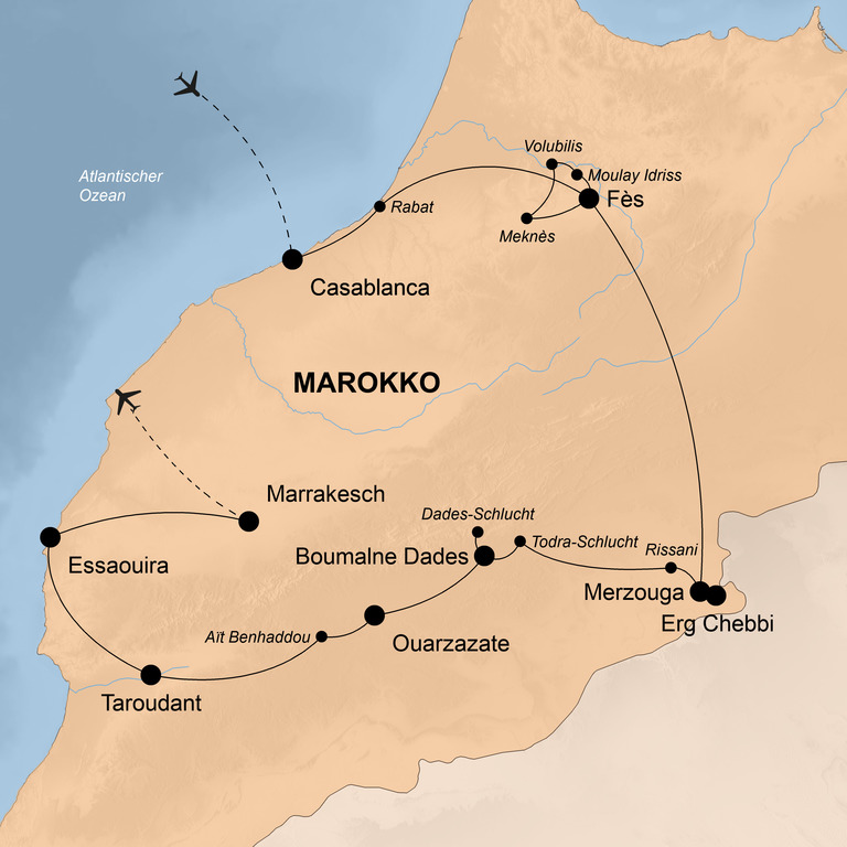 Reiseroute Marokko Foto & Bild | afrika, wüste, marokko Bilder auf ...