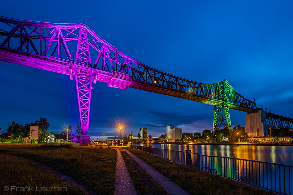 Rendsburg - Hochbrücke über dem Nord-Ostsee-Kanal Foto & Bild ...