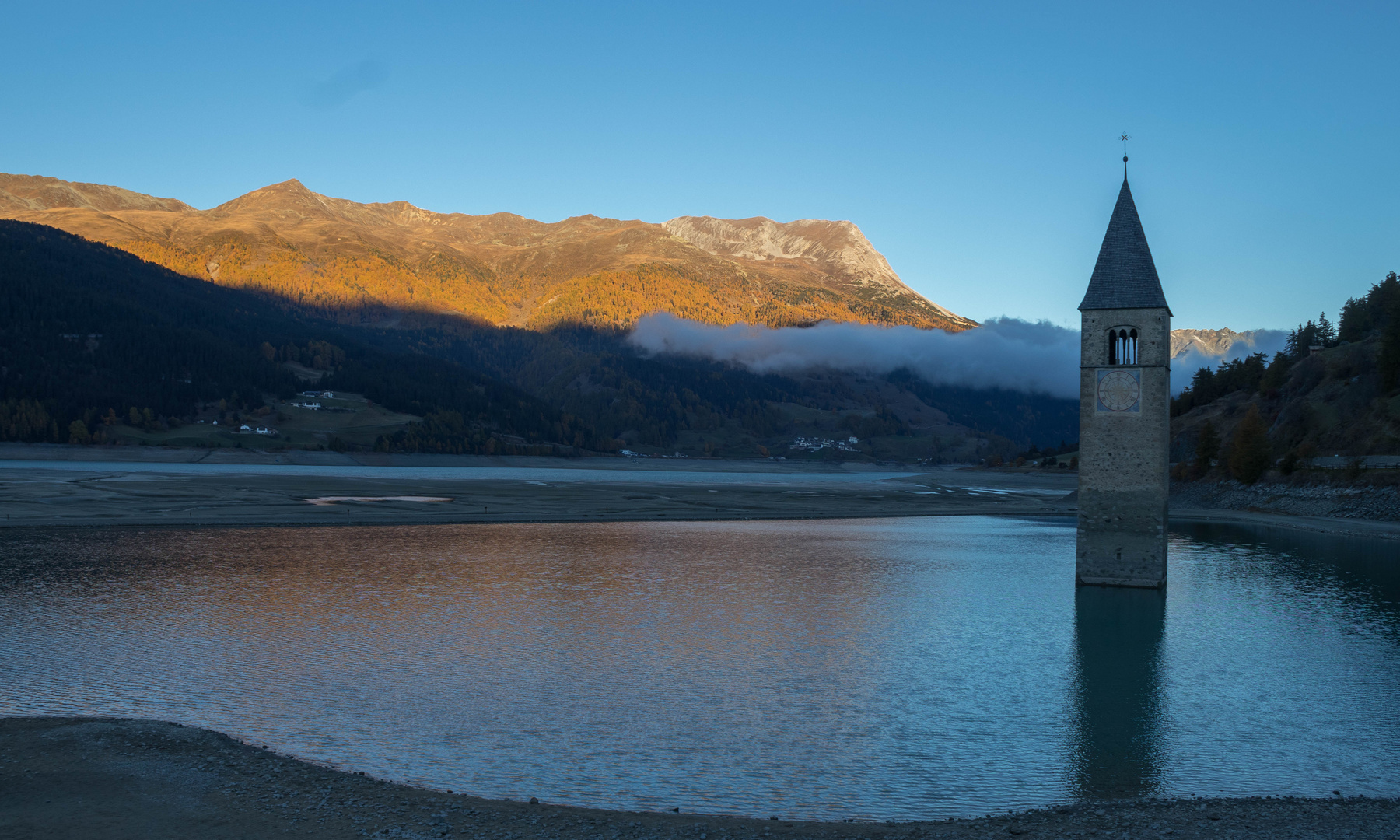 Reschenpass.... Foto & Bild | natur, herbst, see Bilder auf fotocommunity