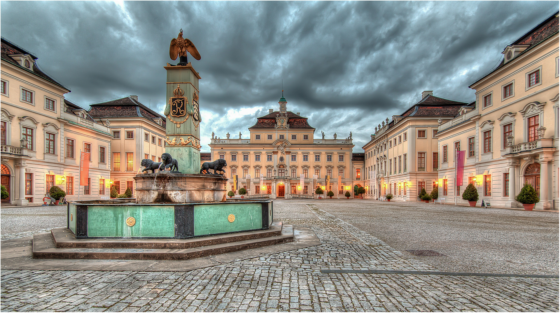 Residenzschloss Ludwigsburg (VI) Foto & Bild | motive, schlösser ...