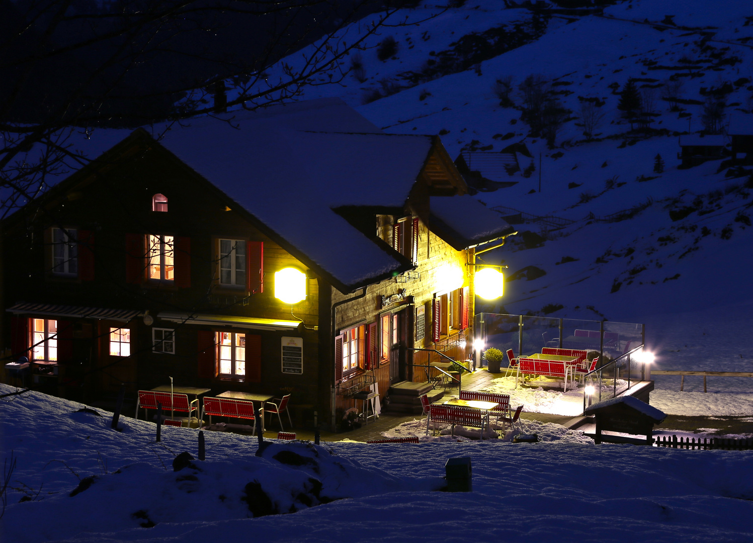 Rest . Edelweiss bei Nacht Foto & Bild | europe, schweiz ...