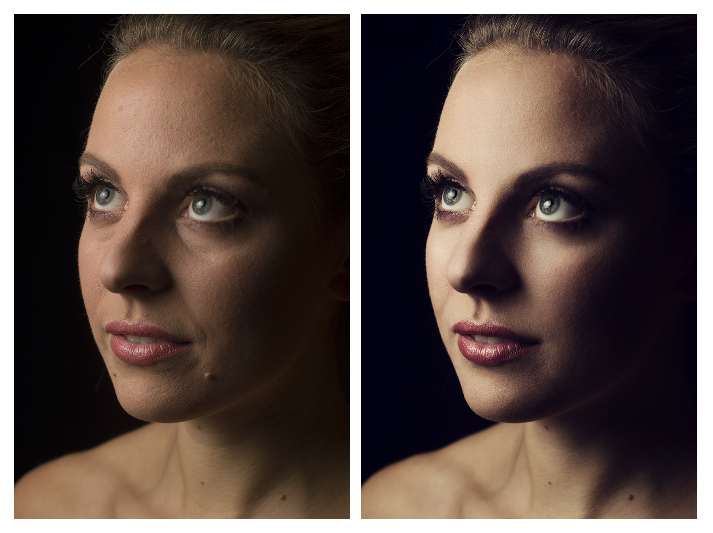 Retouch - Vorher / Nachher Foto & Bild | portrait- retusche, bearbeitungs - techniken, women ...