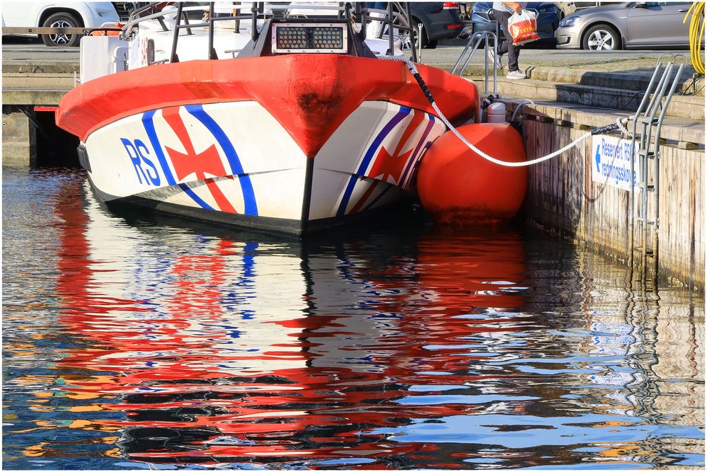 Rettungsboot Foto & Bild | wasser, hafen, norwegen Bilder auf fotocommunity