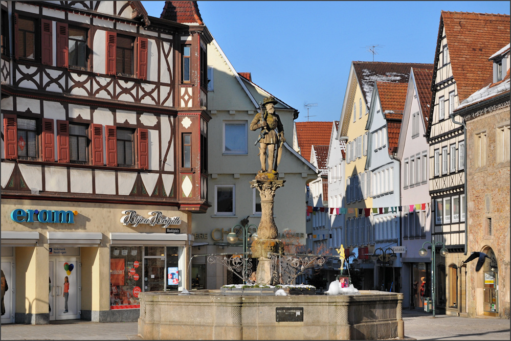 Reutlingen - Am Markt 2009 Foto & Bild | deutschland, europe, baden ...