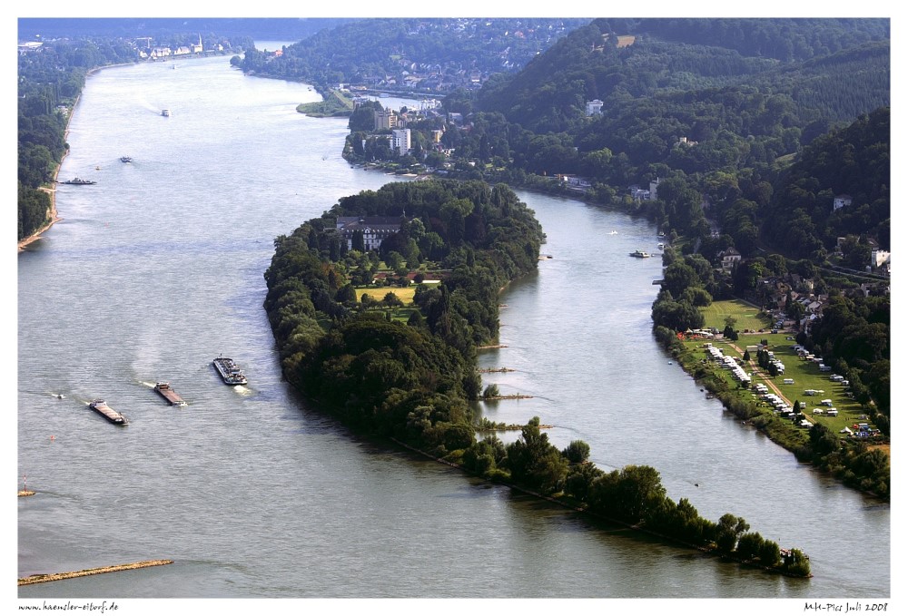 Rhein-Insel Nonnenwerth Foto & Bild | deutschland, europe, nordrhein ...