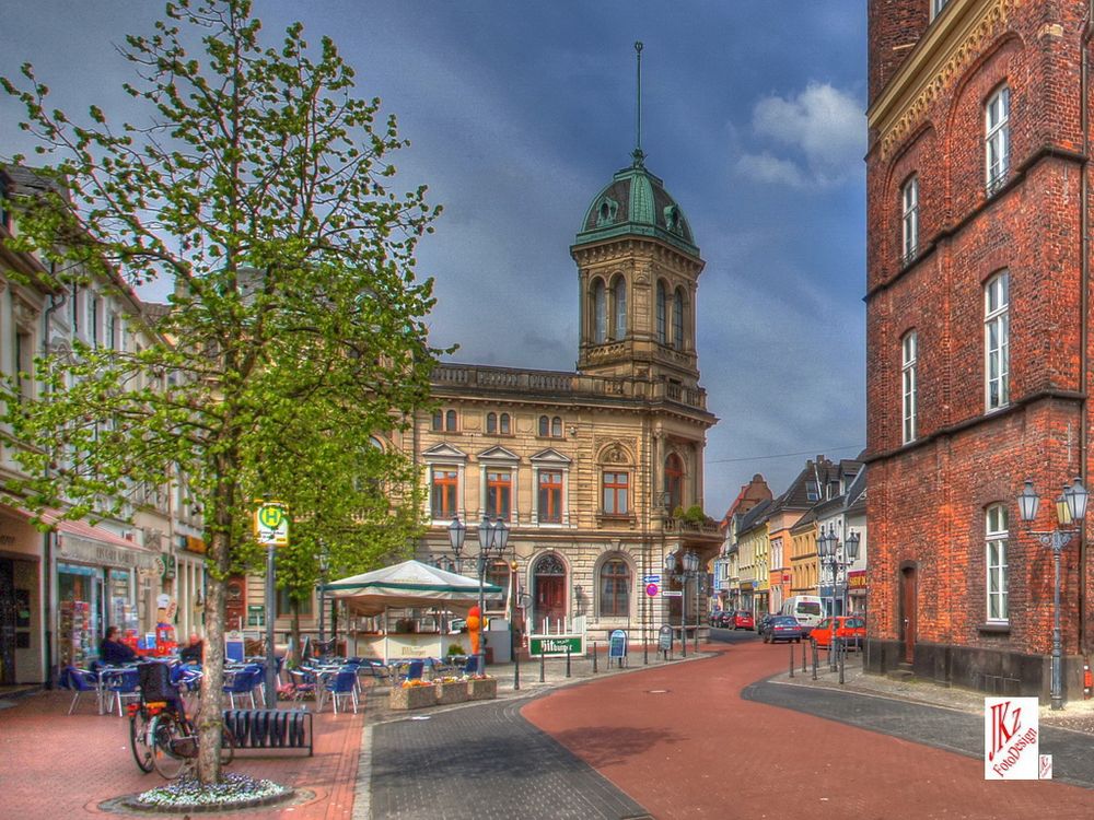 Rheinberg Innenstadt Foto & Bild | architektur, stadtlandschaft ...