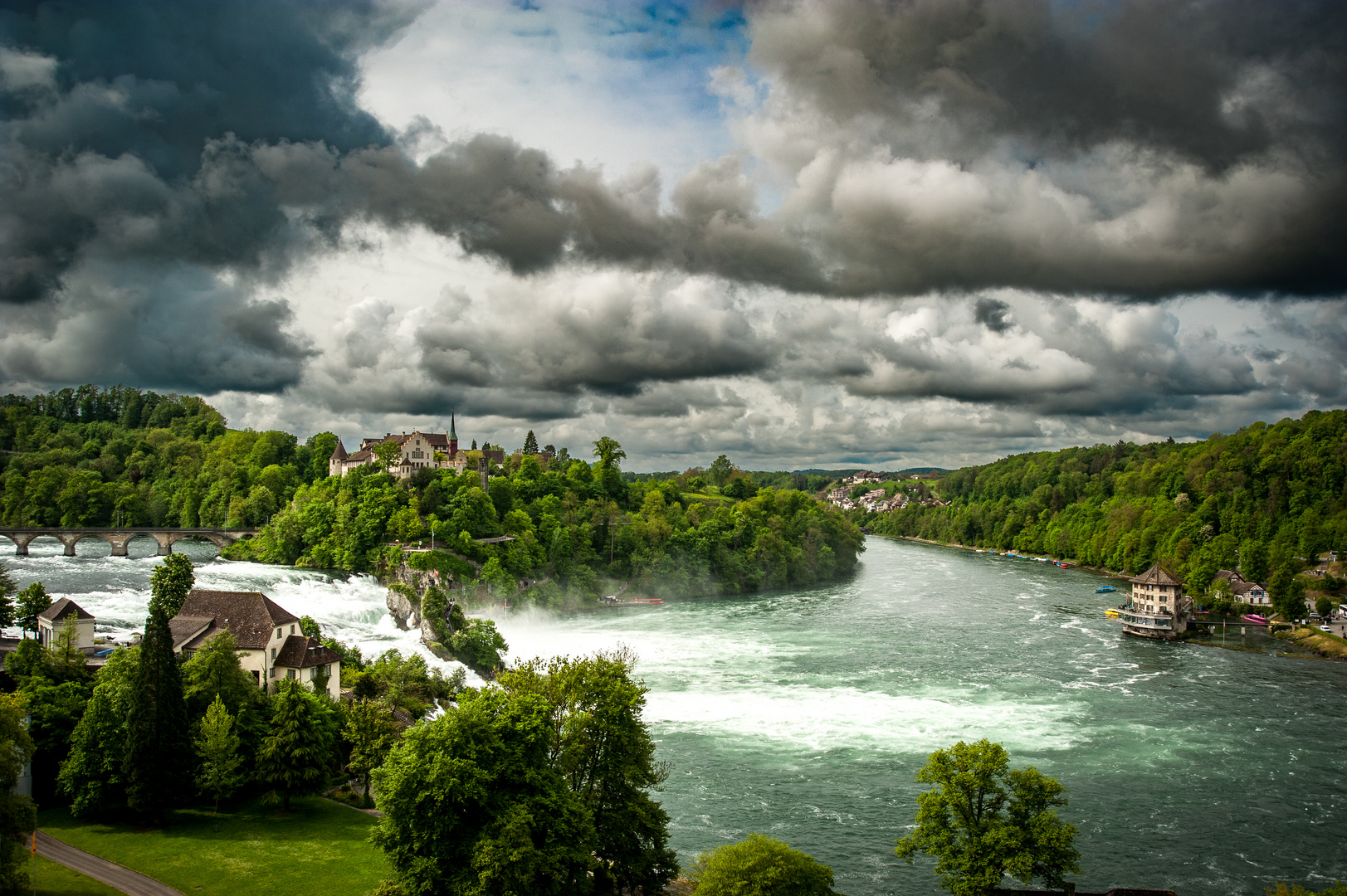 Rheinfall Foto & Bild | landschaft, wasserfälle, bach, fluss & see ...