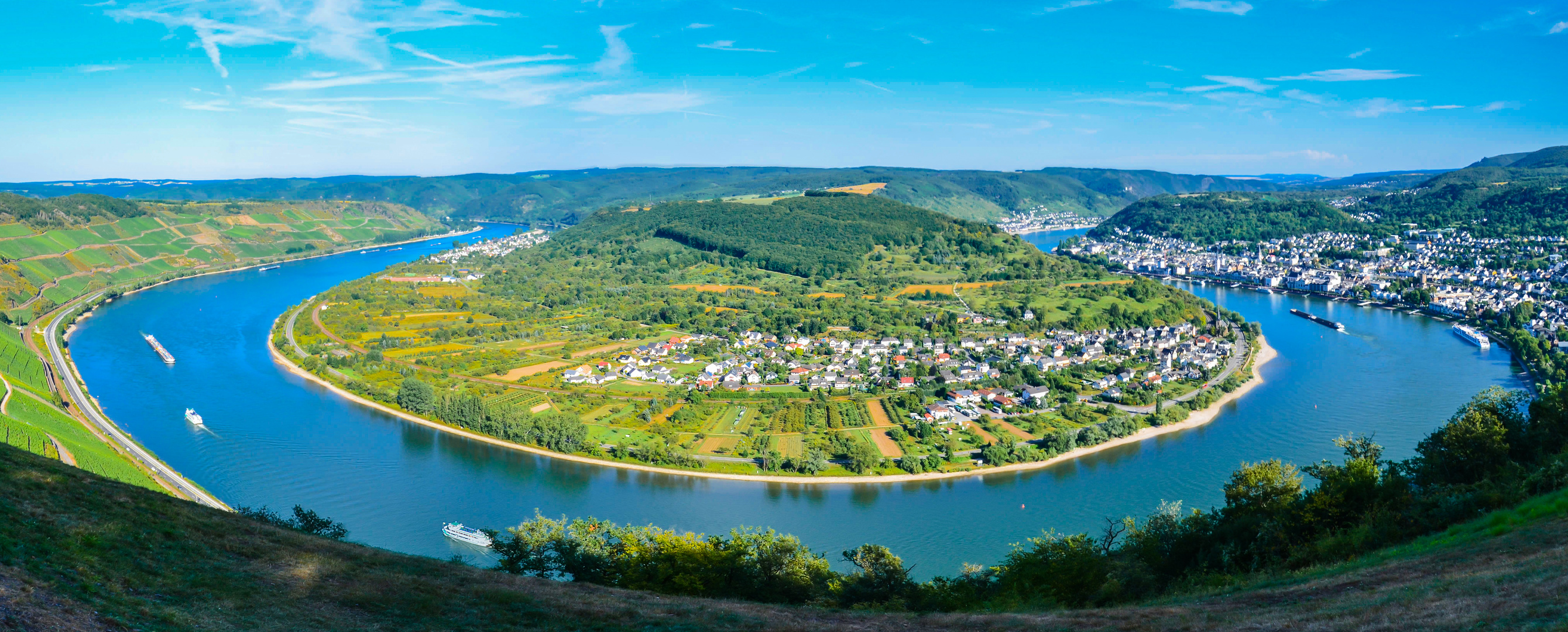 Rheinschleife bei Boppard Foto & Bild | Natur, Natur-Kreativ, Natur ...