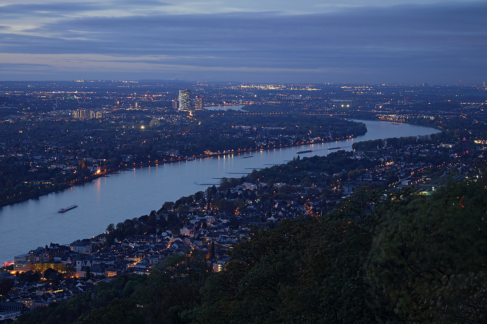 ~ Rheintal bei Bonn ~ Foto & Bild | city, world, sonnenuntergang Bilder ...