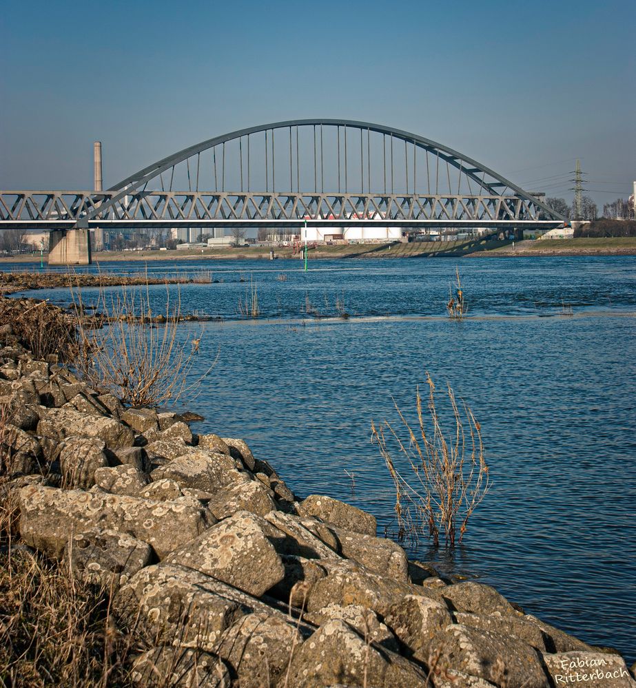 Rheinufer Neuss -Düsseldorf Foto & Bild | landschaft, fluss, rhein ...