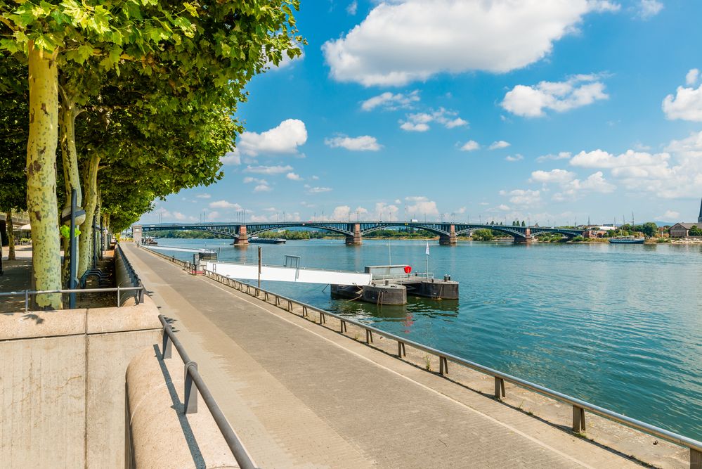 Rheinuferpromenade Mainz 65 Foto & Bild | rhein, mainz, theodor-heuss ...