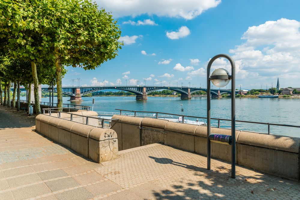 Rheinuferpromenade Mainz 73 Foto & Bild | rhein, mainz, theodor-heuss ...