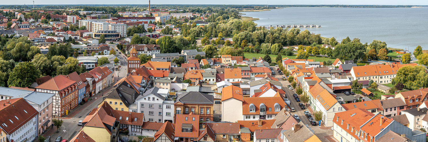 Ribnitz-Damgarten von oben Foto & Bild | world, spezial, panorama ...