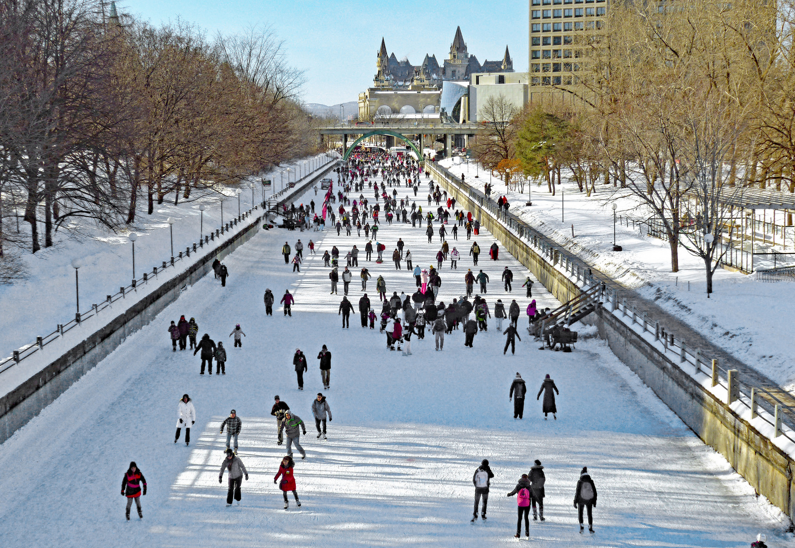 Rideau Canal Skateway Foto & Bild | architektur, north america, canada ...