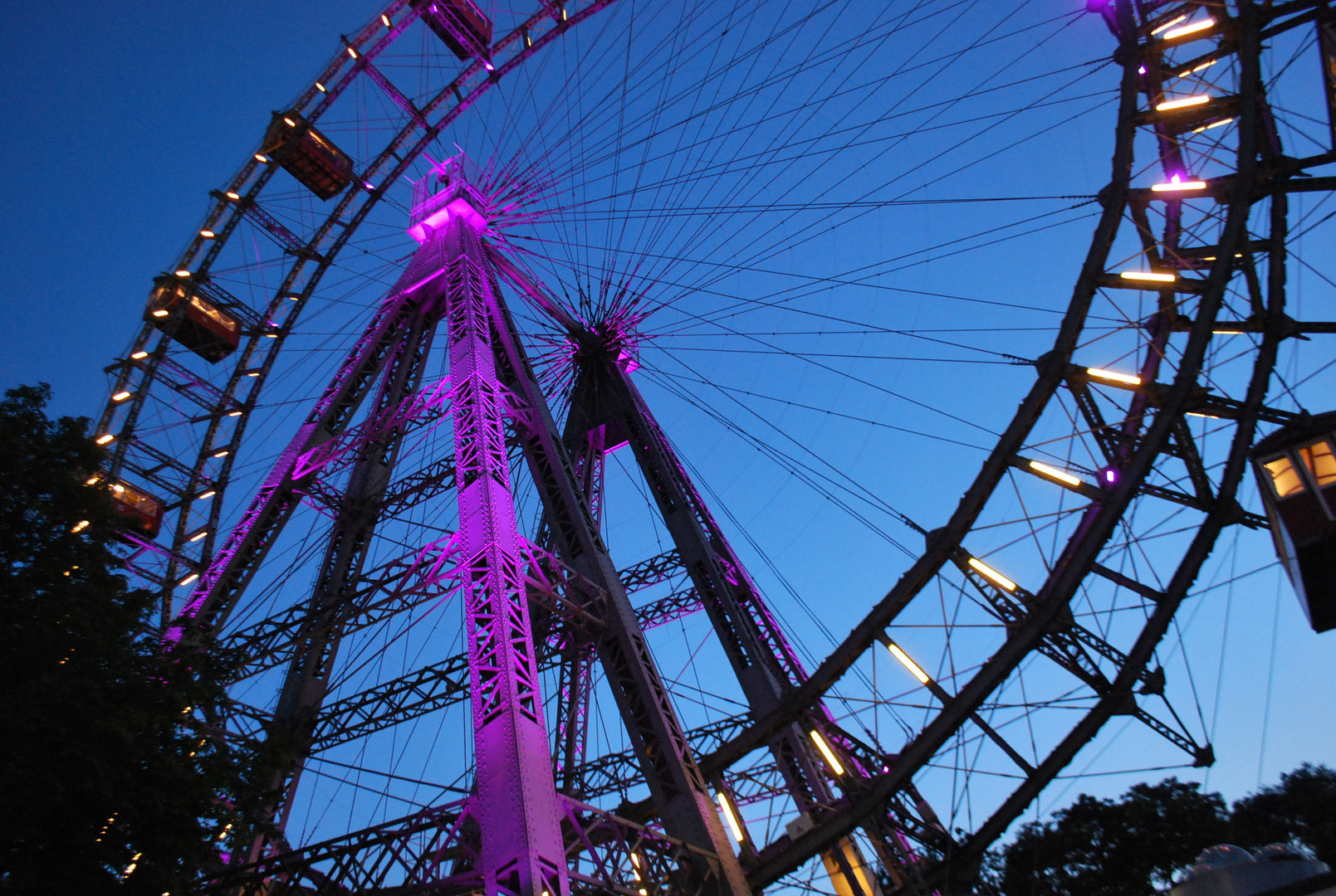 Riesenrad im Prater von Wien Foto & Bild | stillleben, motive Bilder ...