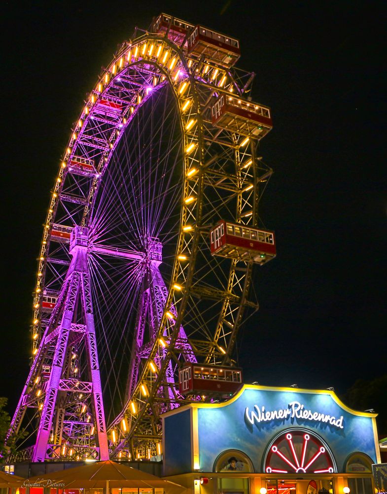 Riesenrad Wien Foto & Bild | world, riesenrad, nachtaufnahme Bilder auf ...
