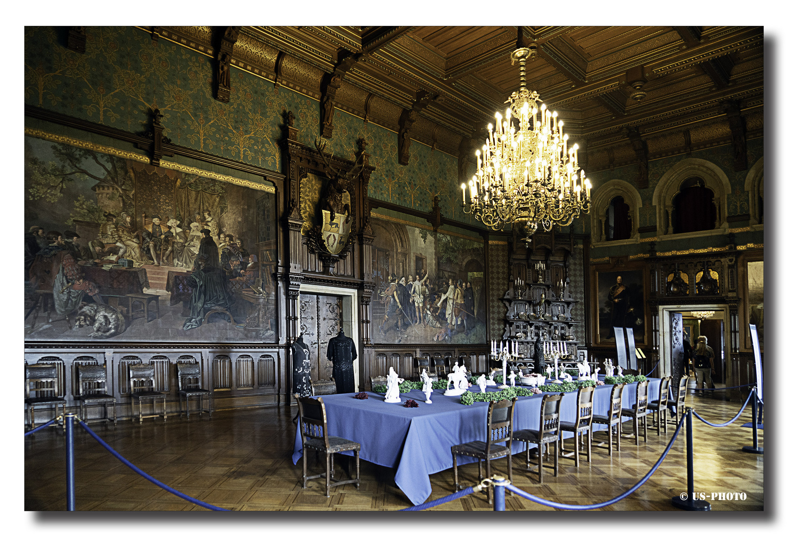 Rittersaal - Schloß Wernigerode Foto & Bild | architektur, stilepochen ...