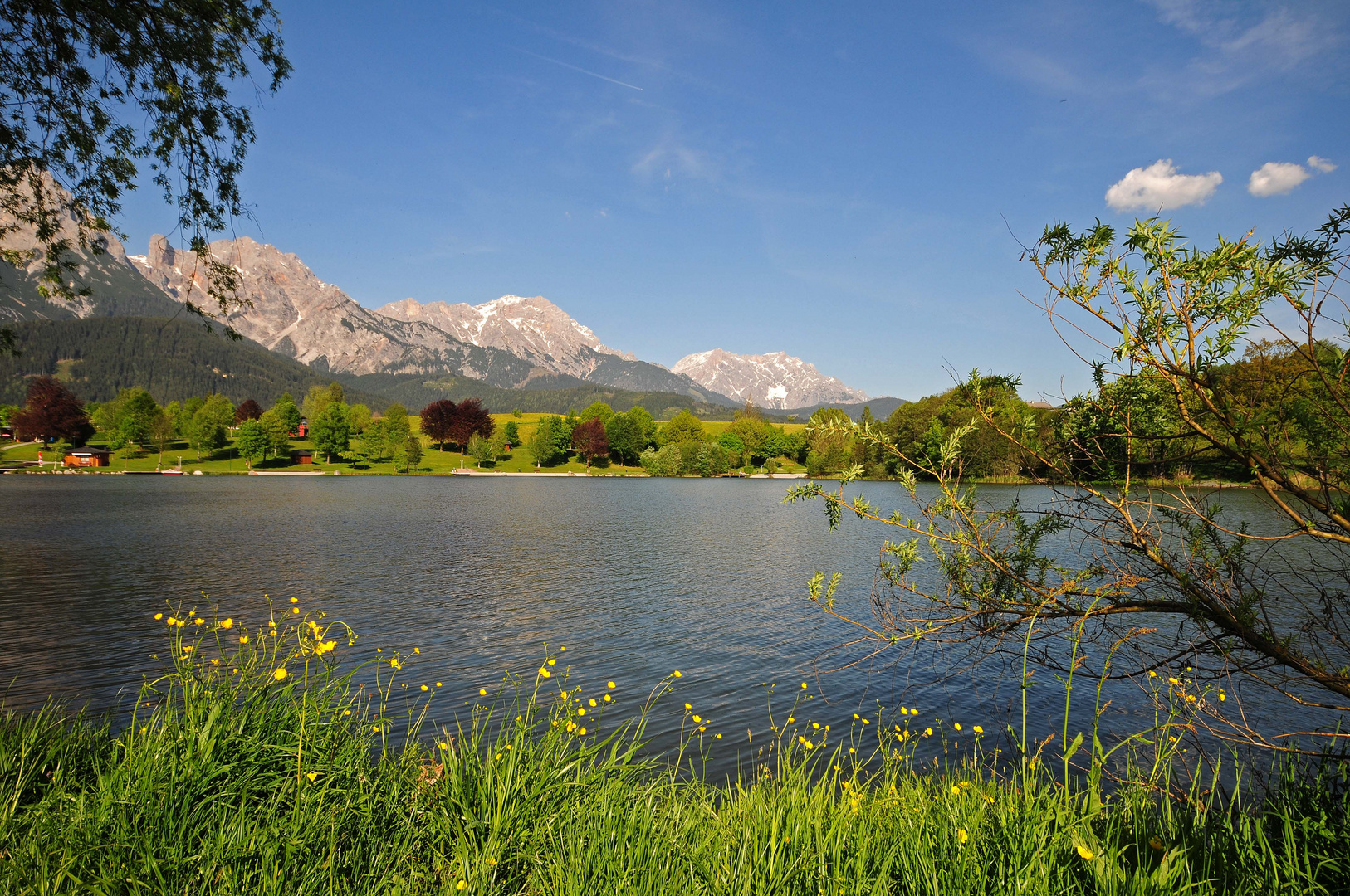 Ritzensee in Saalfelden am Steinernen Meer Foto & Bild | landschaft ...