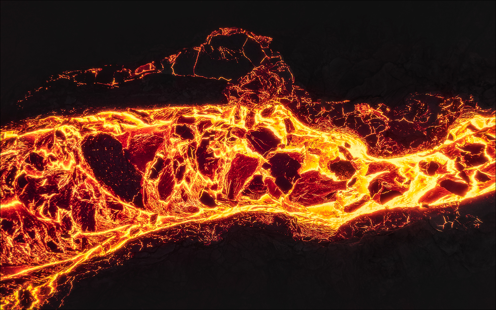 river of fire ] Foto & Bild | europe, scandinavia, iceland Bilder auf ...