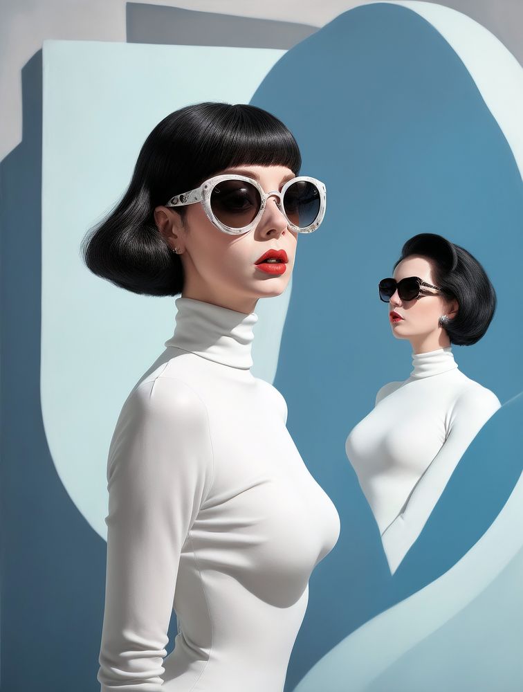 Roaring Sixties - KI Foto & Bild | ki-generierte bilder, ki - menschen, ki - portraits Bilder ...