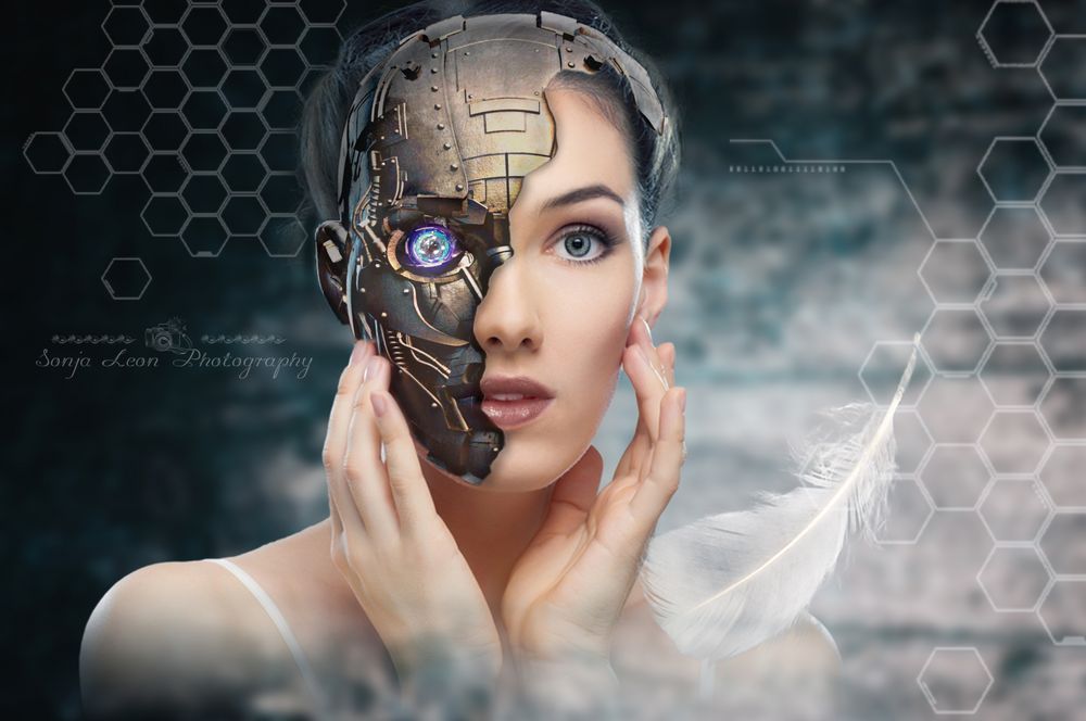 robotgirl****** Foto & Bild | fotomontage, science fiction, fantasy mystery Bilder auf fotocommunity