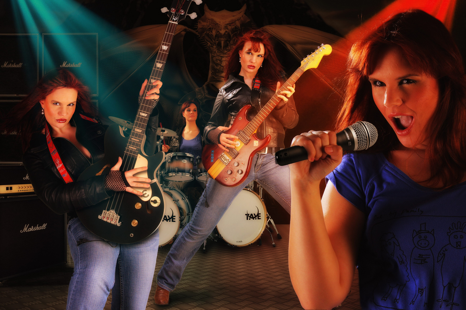 Rockband Foto & Bild | erwachsene menschen, gruppen, mehrere menschen Bilder auf fotocommunity