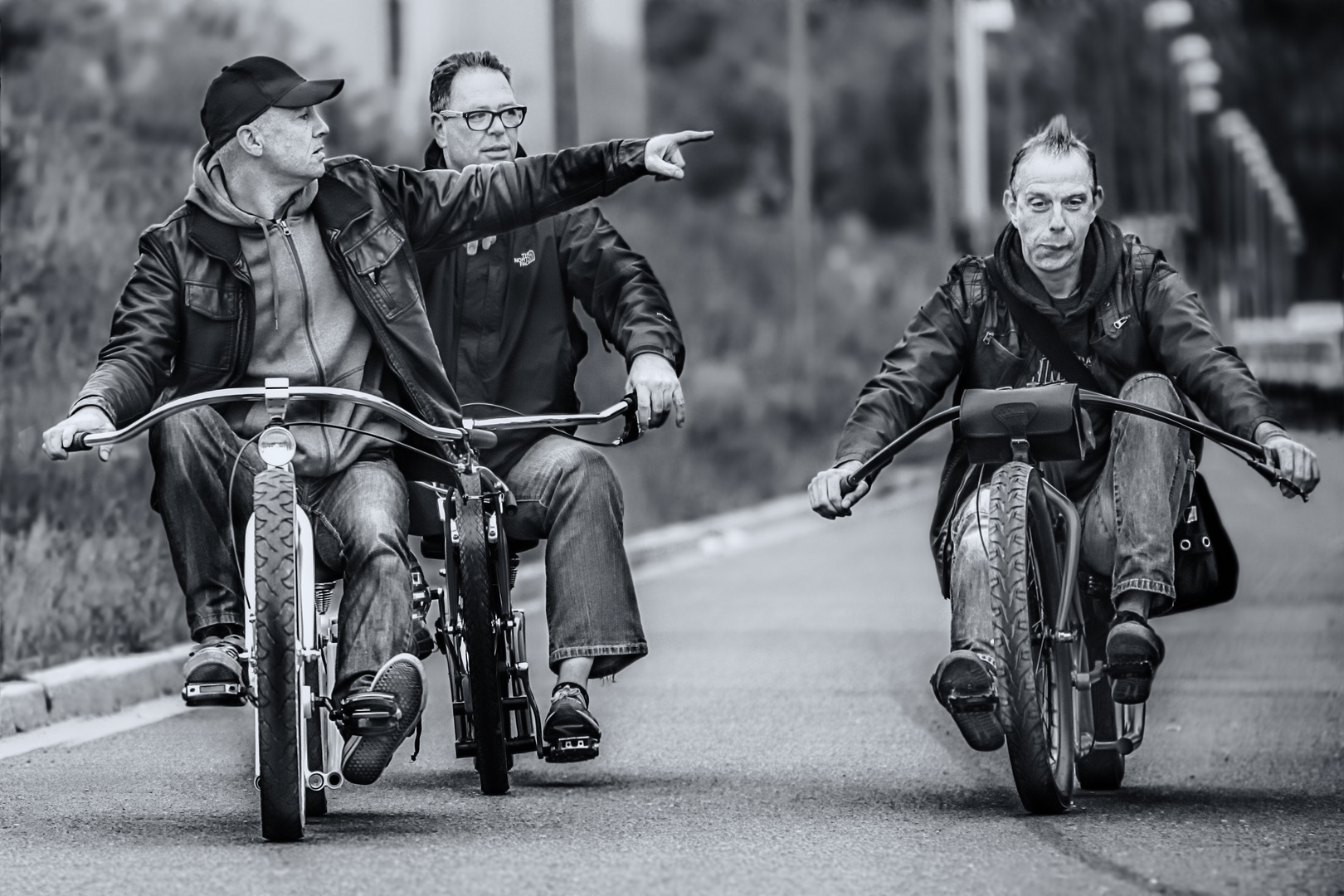 Rocker-Gang Foto & Bild | archiv, a r c h i v aktuell, streetfotografie ...