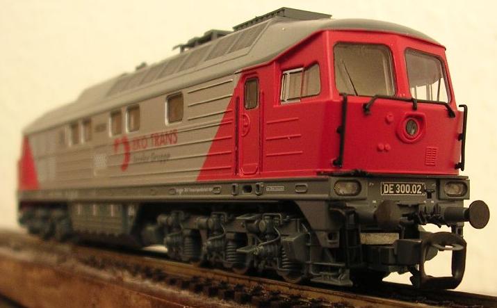 Roco-Modell der EKO-Trans/Arcelor-Diesellok ehm. BR 232 Foto & Bild ...