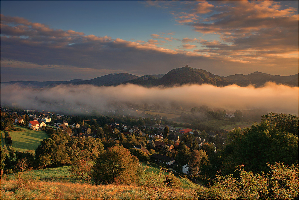 Rodderberg Foto & Bild | morgenstimmung, natur, rhein Bilder auf ...